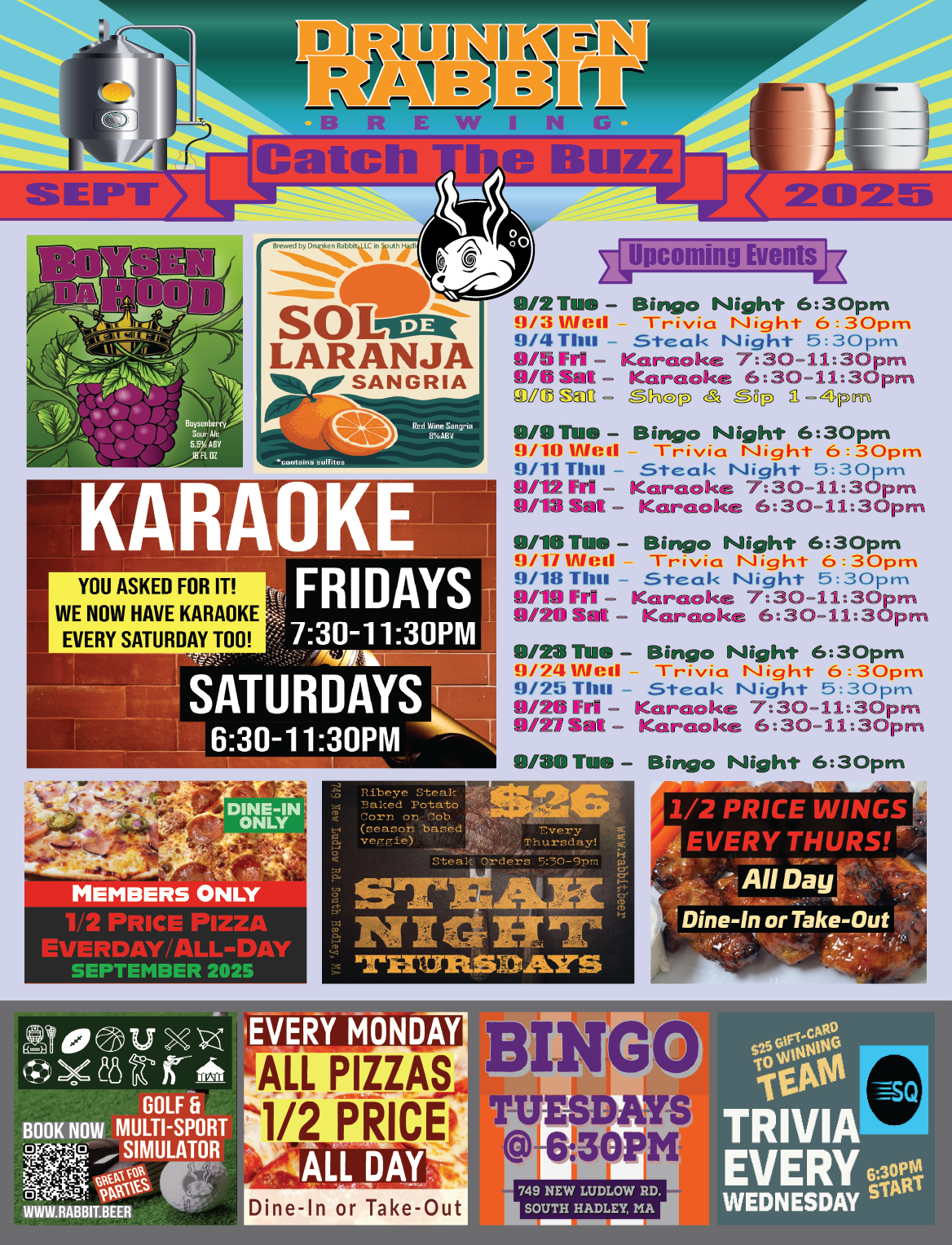 Home | Drunken Rabbit Brewing